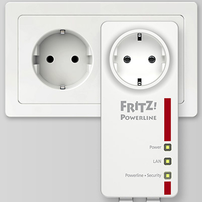 FRITZ!Powerline 1220 - Pojedynczy adapter PLC Gigabit LAN - FRITZ ...
